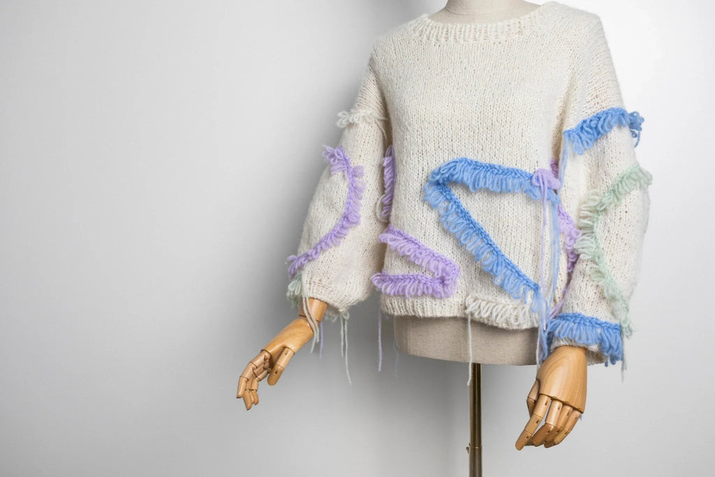 Cloud Whimsy Sweater – Luca-S Yarns