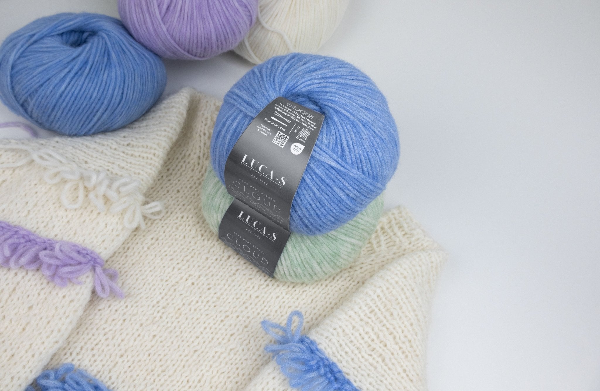 Cloud Whimsy Sweater – Luca-S Yarns